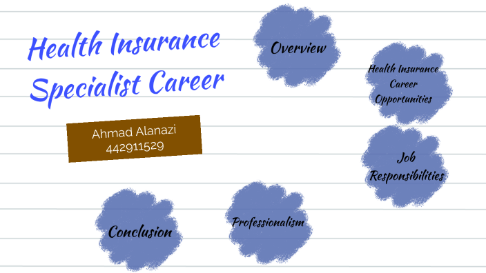 Health Insurance Specialist Career By Ahmad Alanazi On Prezi
