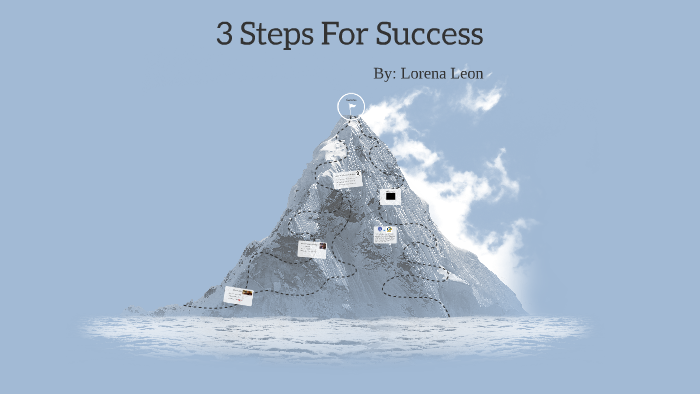 3 Steps For Success by Lorena Leon