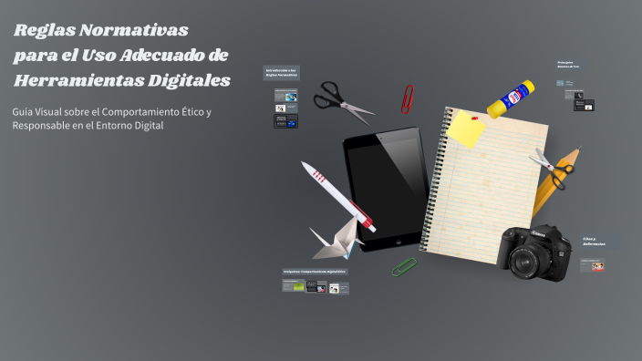 Reglas Normativas para el Uso Adecuado de Herramientas Digitales by ...