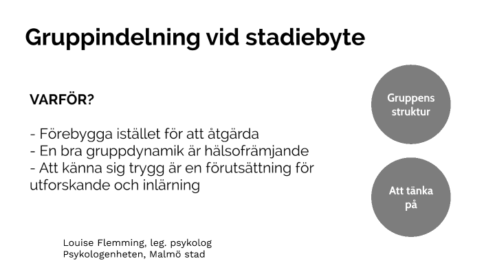 Gruppindelning låg-mellan by Louise Flemming on Prezi