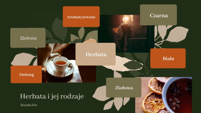 Herbata i jej rodzaje by Klaudia Kot on Prezi