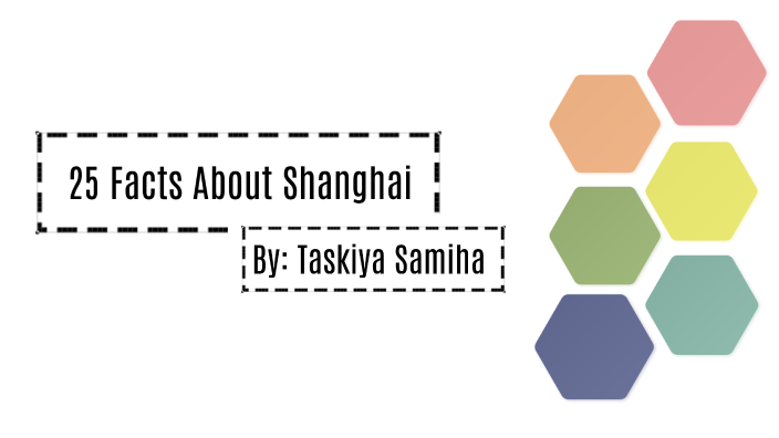 25 Facts About Shanghai by Taskiya Samiha on Prezi