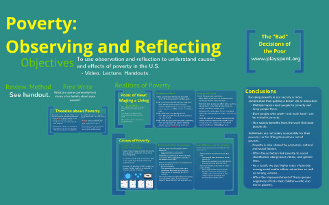 Poverty: Observing and Reflecting by Amy Levad on Prezi