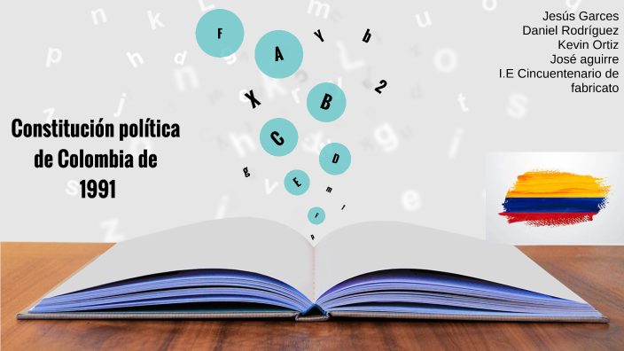 Constitución Política De Colombia 1991 By Daniel Rodriguez Montoya On Prezi