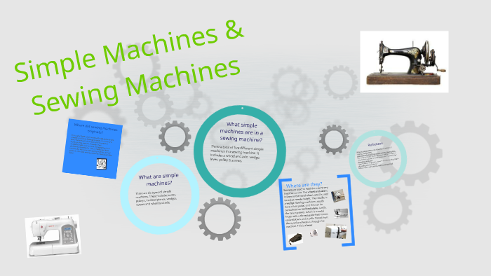 Simple Machines & Sewing Machines by Emma Linklater on Prezi