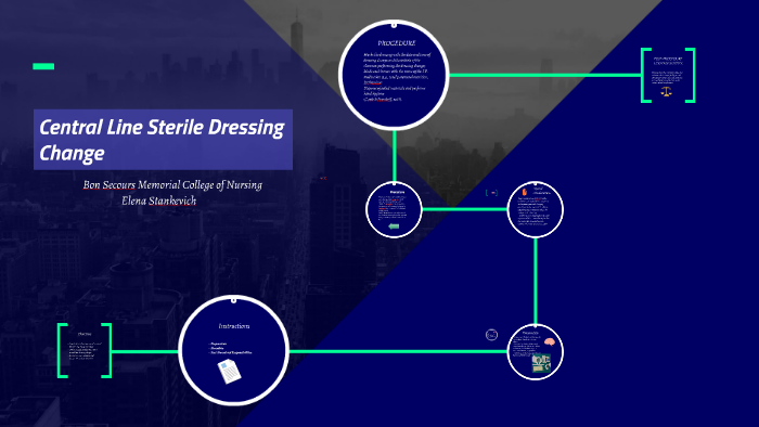Central Venous Catheter (CVC) Sterile Dressing Change by Elena ...