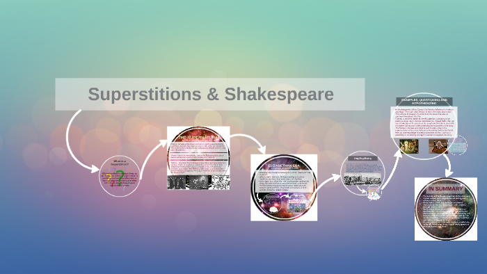 Superstitions & Shakespeare by Emily Barr on Prezi