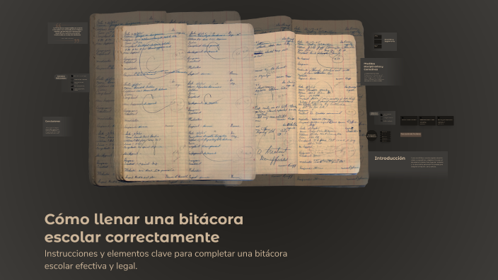 Cómo llenar una bitácora escolar correctamente by Jaime Adalberto De La ...