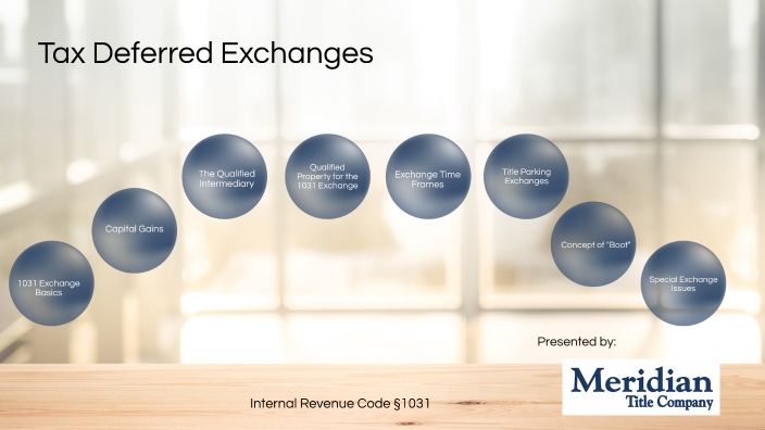 Tax Deferred Exchanges by Jonathan Ivins on Prezi