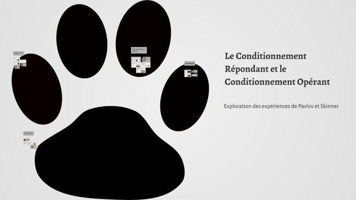 Le Conditionnement Répondant et le Conditionnement Opérant by Емануела ...