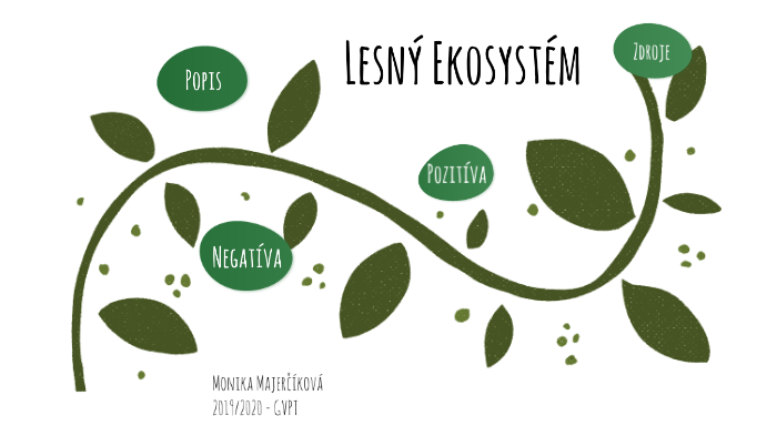 Lesný ekosystém by Monika Majerčíková on Prezi