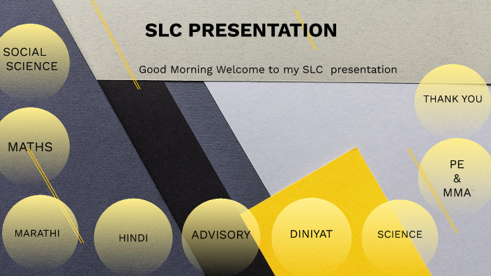 SLC Presentation by Hashim Thanawala on Prezi