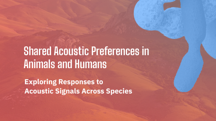 Shared Acoustic Preferences in Animals and Humans by Logan James on Prezi