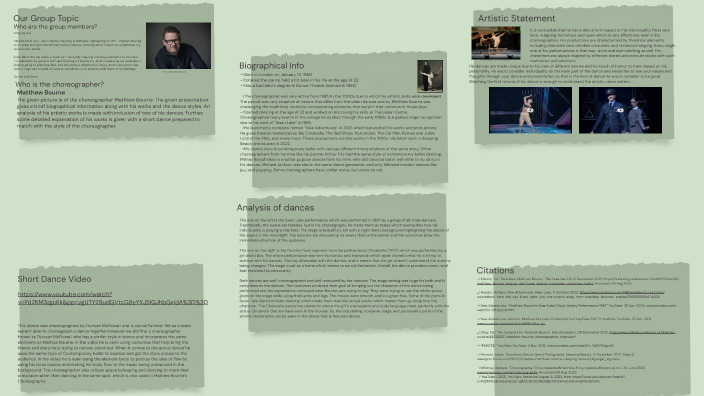 Matthew Borne - Dance presentation by Dhrasti Amin on Prezi
