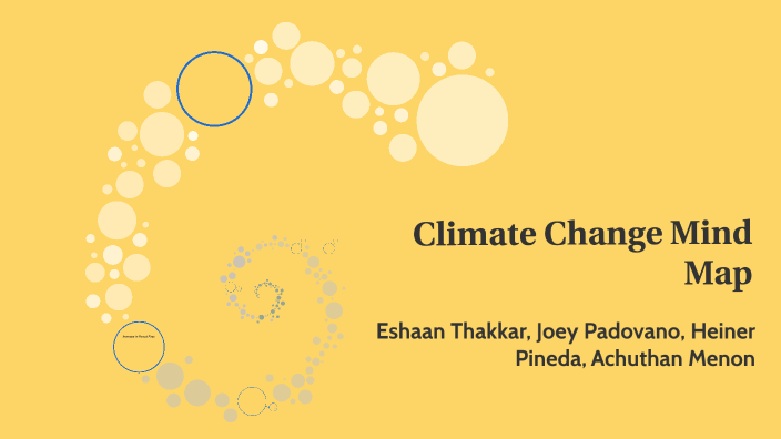 Climate Change Mind Map by Eshaan Thakkar on Prezi