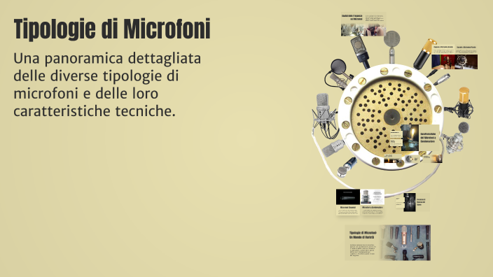 Tipologie di Microfoni by Danilo Botticini on Prezi