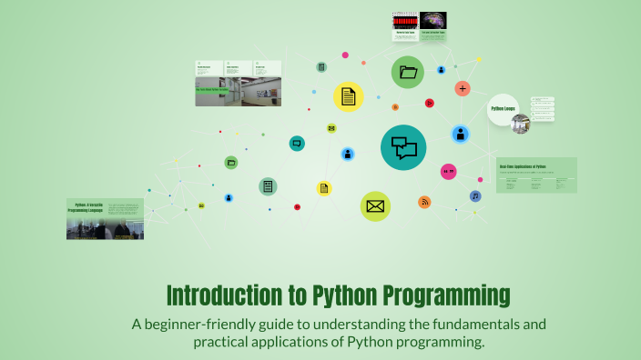 Introduction to Python Programming by shivani sonkar on Prezi
