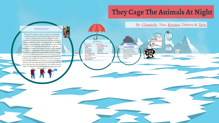 They cage the animals at night is a book about a young boy n by Tyrie ...