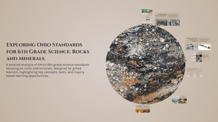 Exploring Ohio Standards for 6th Grade Science: Rocks and Minerals by ...