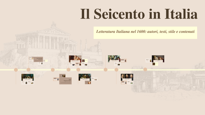 Il Seicento in Italia by Francesca Reitano on Prezi