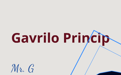 Gavrillo Princip: A Historical Example of Murphy's Law by Drew ...
