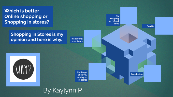 Pros to Shopping In-Stores by Kaylynn P on Prezi
