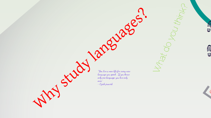 Why study languages? by Sophie Younger