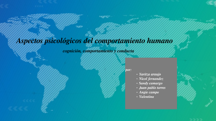 Aspectos psicologicos del comportamiento humano by Yaritza Araujo on Prezi