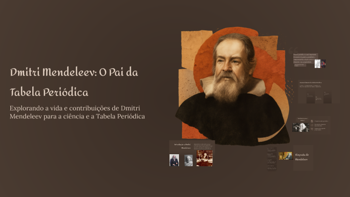Dmitri Mendeleev: O Pai da Tabela Periódica by Paulo Alves on Prezi