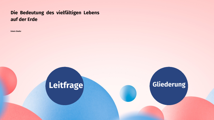 Bio Presentation von Edwin by Edwin Okafor on Prezi