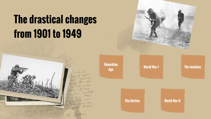 The drastical changes from 1901 to 1949 by Miriam Savarese on Prezi