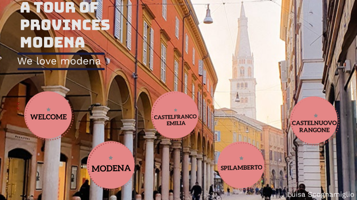 We love Modena inglese by Luisa Scognamiglio on Prezi