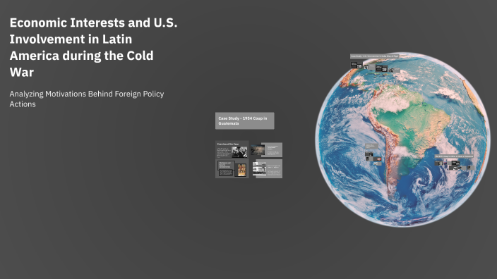 Economic Interests and U.S. Involvement in Latin America during the ...