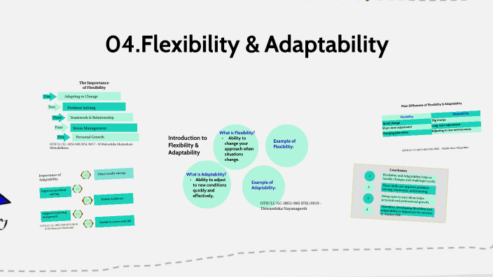example of Flexibility: by Nisansala Herath on Prezi