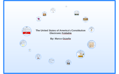 The United States of America's Constitution Electronic Foldable by ...
