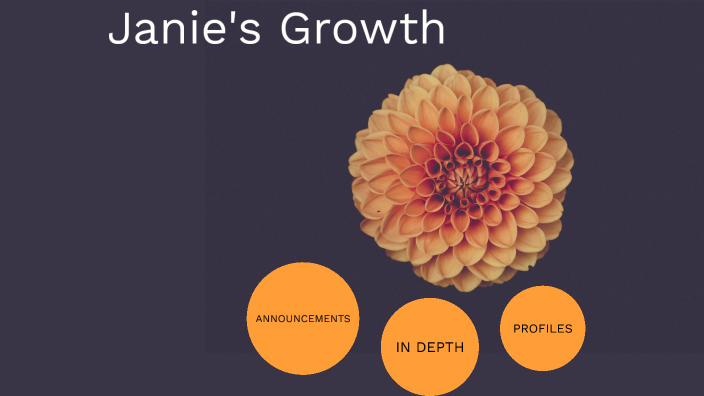 Janie's Growth by rosa pena on Prezi