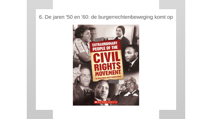 Burgerrechten van de Afrikaans-Amerikaanse bevolking in de VS 4 by ...