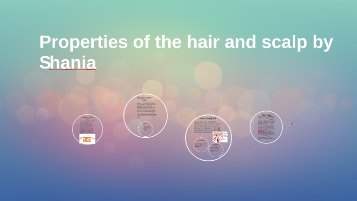 properties of the hair and scalp by shania littlelighht on Prezi