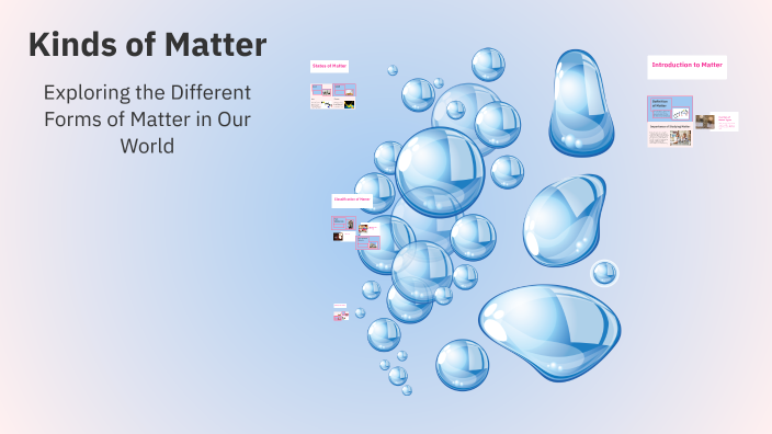 Kinds of Matter by Judith Guadalquiver on Prezi