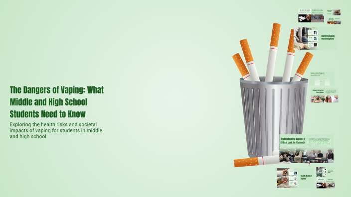 The Dangers of Vaping: What Middle and High School Students Need to ...