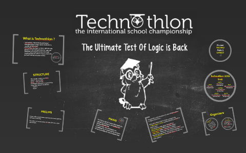 What is Technothlon? by Aneesh Dash on Prezi