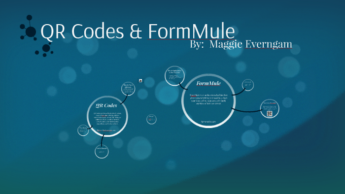 QR Codes by Maggie Everngam on Prezi