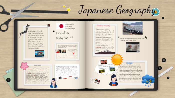 Japanese Geography by Grace Campbell