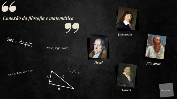 Matemática e Filosofia by Juan d on Prezi