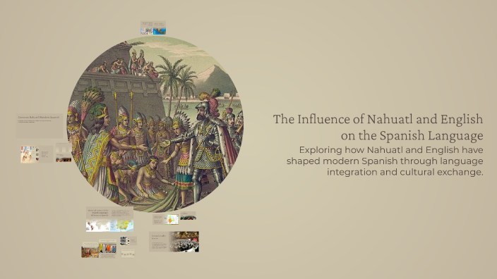 The Influence of Nahuatl and English on the Spanish Language by Shanney ...