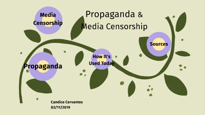 Propaganda and Media Censorship by Candice Cervantes on Prezi