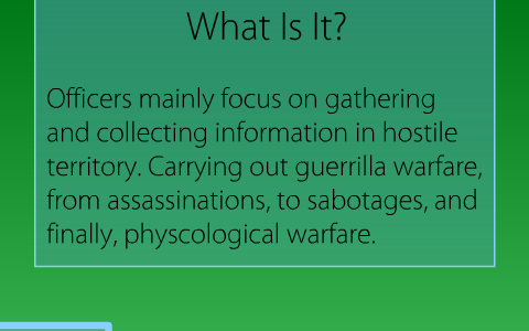 CIA Paramilitary Operations Officer by Samuel Cash on Prezi