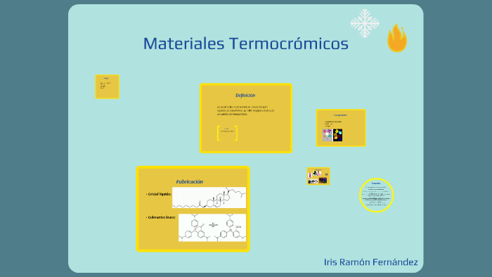 Materiales Termocrómicos by Iris Ramón on Prezi
