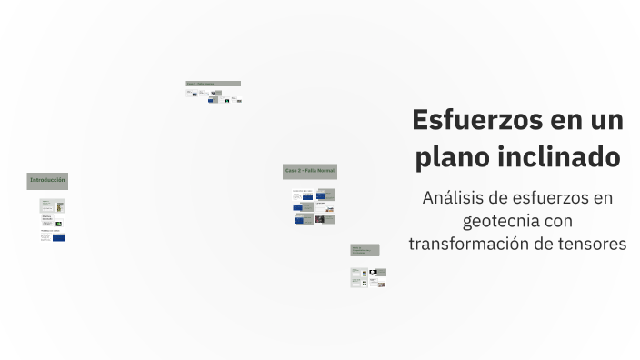 Esfuerzos en un plano inclinado by Stephanie Criollo on Prezi