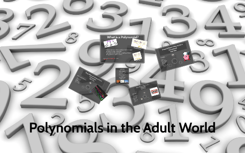 Polynomials in the Real World by Jace Roberts on Prezi